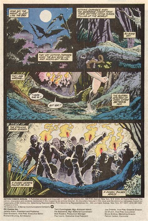 Action Comics Annual Vol 1 Gallery Comic Book Art Wiki Fandom