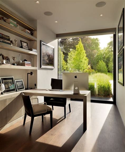 7 Examples Of Home Offices With Views Interior Design Modern Home
