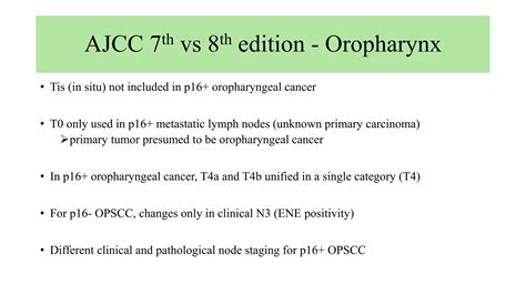 Oropharyngeal Carcinoma Management Principles Pptx