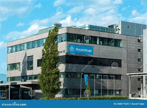 Tyssenkrupp Ag Company Editorial Stock Image Image Of Conglomerate 248077529