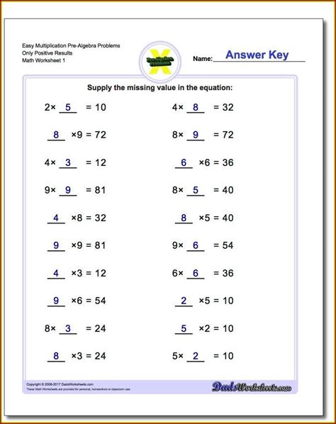 Number Sentence Worksheet 3rd Grade