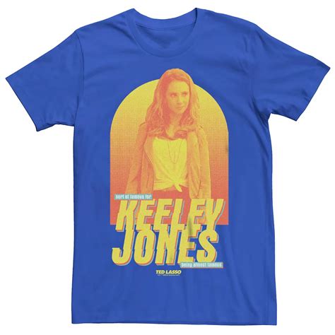Mens Ted Lasso Keeley Jones Almost Famous Portrait Graphic Tee