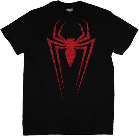Camisa De Disfraz Negra De Spiderman