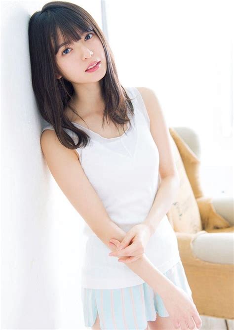 Asuka Saitō Rwhitetanktops