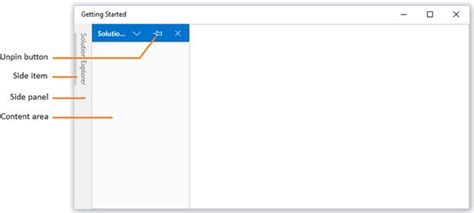 Auto Hide Window In Uwp Docking Control Syncfusion®