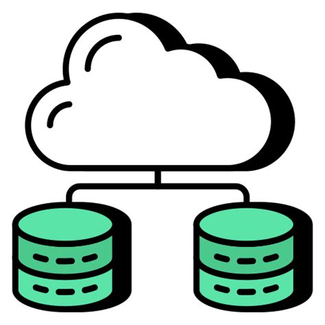 Cloud Database Cloud Data Cloud Server Cloud Db Cloud Sql Icon