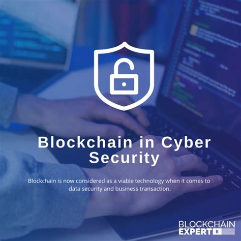 Role Of Blockchain In Cyber Security
