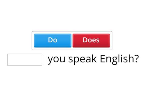 Present Simple Do Or Does Complete The Sentence