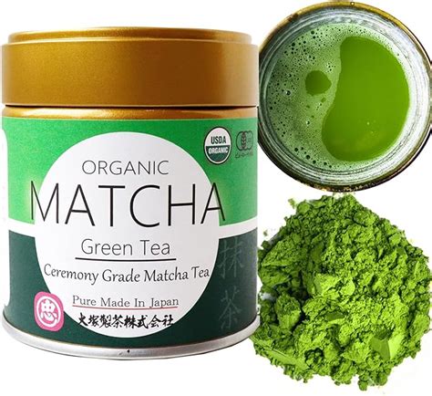 Otsuka Green Tea Co Organic Ceremonial Matcha 30g Authentic Japanese Origin From Shizuoka