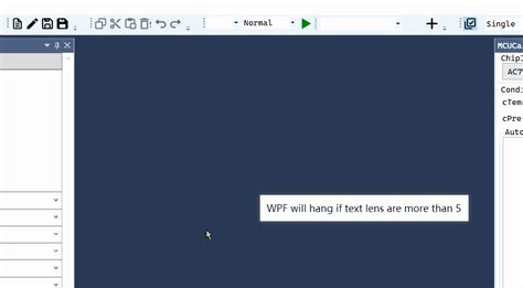 Wpf App Will Hang If The Editor Syntaxhighlightingpython · Issue 241 · Icsharpcodeavalonedit