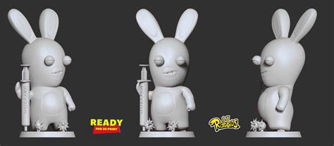 Archivo 3d Gratis Rabbids 🎲 ・diseño Por Impresión En 3d Para Descargar