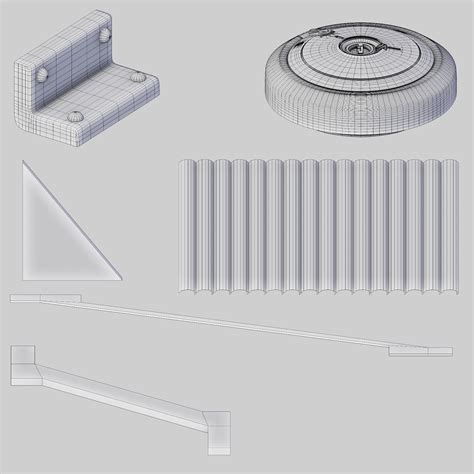 Kitbash 팩 03 3d 모델 10 Unknown Blend Free3d