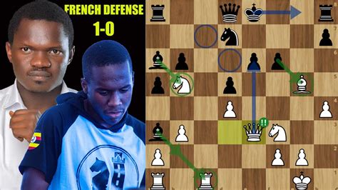 Mandes Magic Attack A 24 Move Win Against The French Defense