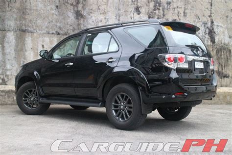 Review 2015 Toyota Fortuner 25 V Carguideph Philippine Car News