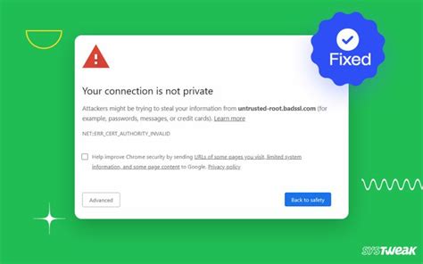 Your Connection Is Not Private How To Fix It For All Browsers