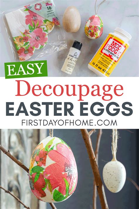 How To Make Decoupage Easter Eggs A Complete Guide