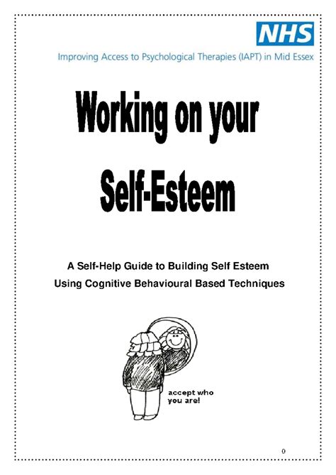 Low Self Esteem Autoestima A Self Help Guide To Building Self Esteem