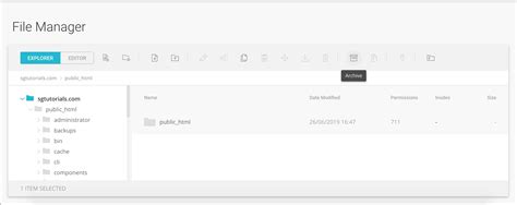 How To Backup Joomla Manually Siteground Tutorials