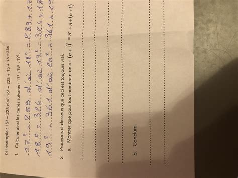 montrer que pour tout nombre on a n 1 n n n 1 nosdevoirs fr