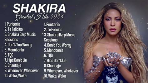 Shakira Greatest Hits 2024 Best Latin Songs 2024 Acordes Chordify