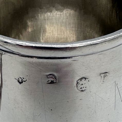 Early 18th Century Antique George I Silver 34 Pint Mug London 1720