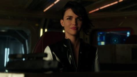 Ruby Rose To Clash With Zoie Palmers Android On Dark Matter