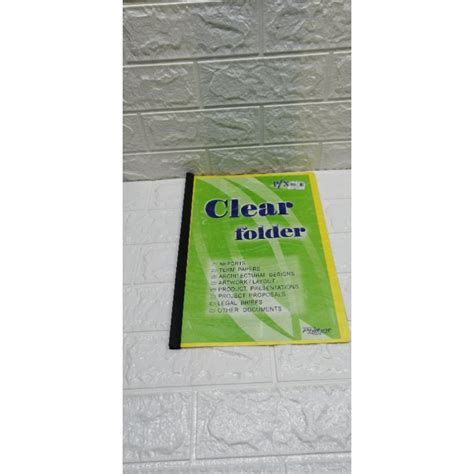 Clear Folder Longfile Folderdocumentary File Folder 0841 Shopee