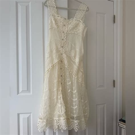 Farm Rio Dresses Farm Rio Cream Lace Midi Dress Poshmark