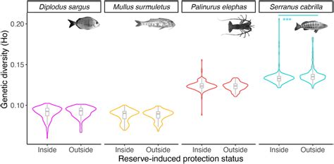 Genetic Diversity Observed Heterozygosity In Protected Versus Download Scientific Diagram