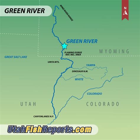 Green River Fish Reports And Map