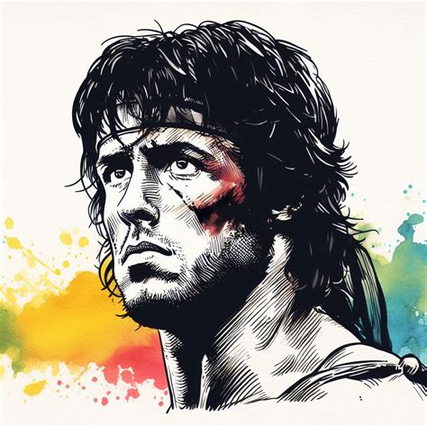 Sylvester Stallone Rambo By Winter309 On Deviantart