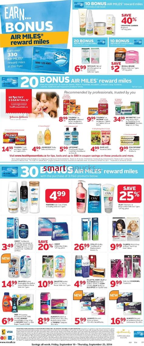 Rexall Pharma Plus On Flyer September 19 To 25