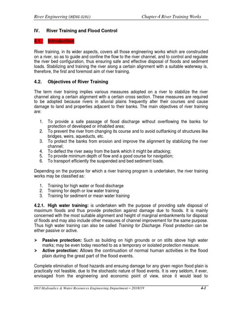 River Training Works Objectives Pdf River Dredging