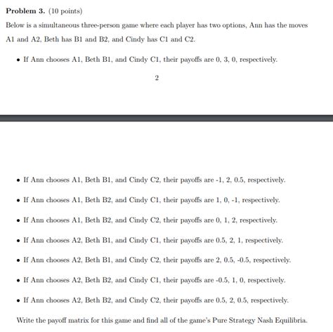 solved problem 3 10 points below is a simultaneous