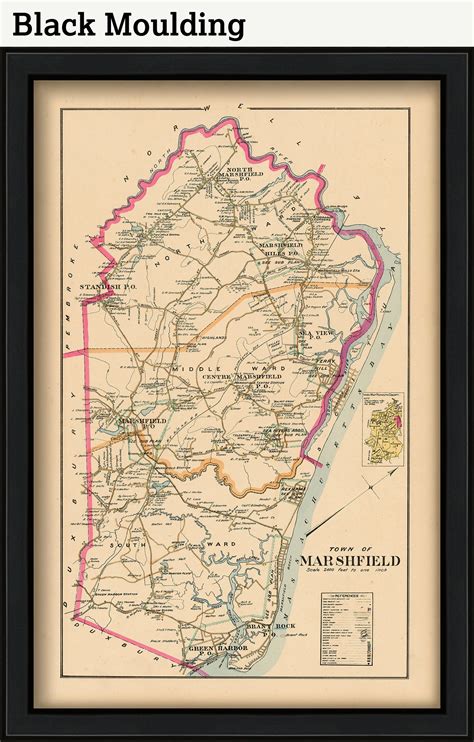 Marshfield Massachusetts 1903 Map
