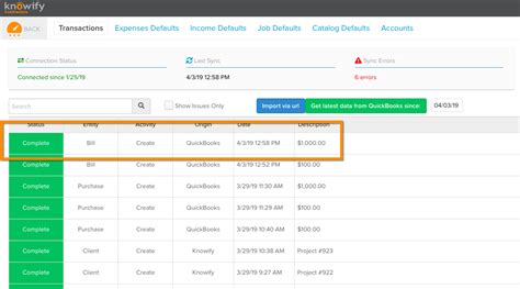 Pulling A Transaction From Quickbooks Into Knowify Knowify