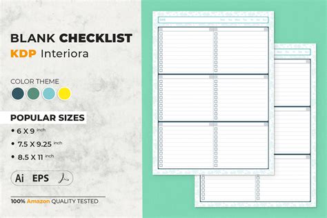 Blank Checklist