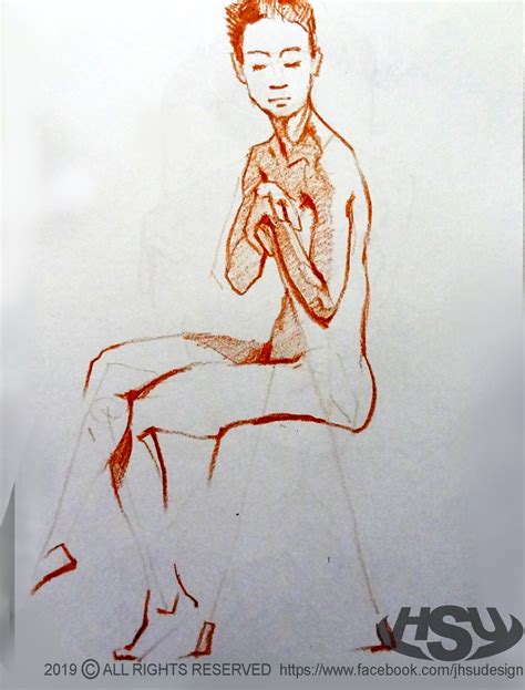 Artstation Nude Sit