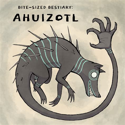 Ahuizotl Friend Of The Rain Gods Aztec Mythology R Webtoon