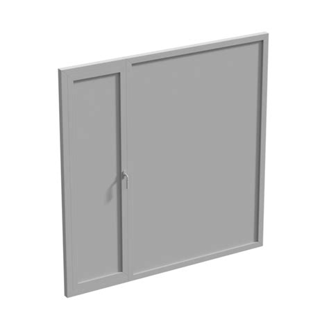 Square Window Premium 3d Model