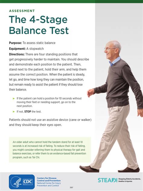 Steadi Assessment 4stage 508 Pdf Foot Medicine