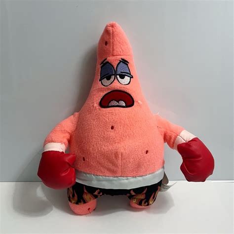 Spongebob Squarepants Toys Patrick Star Spongebob Pink Collectible Plushie Plush Boxing Rare