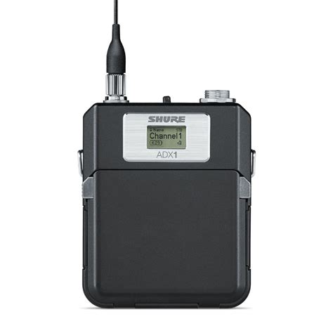 Shure Adx1m Axient Digital Micro Wireless Bodypack Transmitter