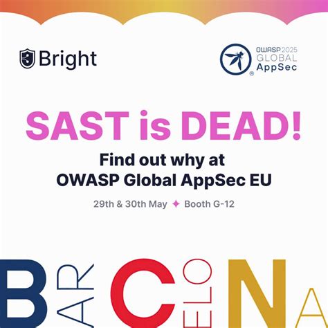 Sast Appsec Cybersecurity Devsecops Owasp Owaspglobal Bright 14 Comments