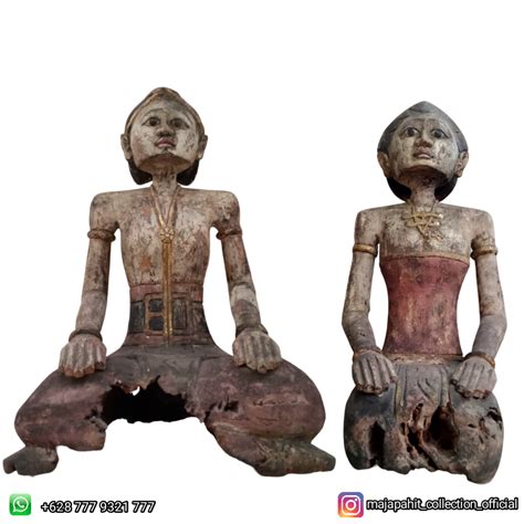 Hobby Antik Antique Loro Blonyo Statue Rare Item