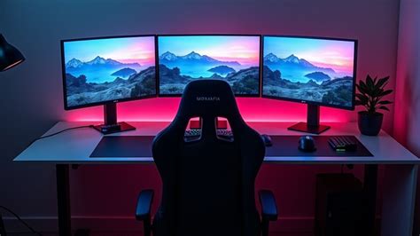 10 Multi Monitor Setups For Office Gaming Areas Gaming Room Pro
