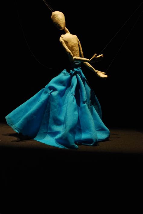 Puppet Made Of Old Fabric News Papper Old Umbrella And Masking Tape