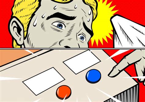 Sweating Meme Button