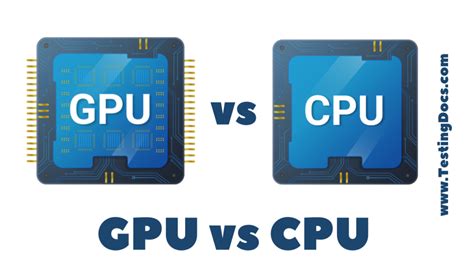 Difference Between Gpu And Cpu Testingdocs