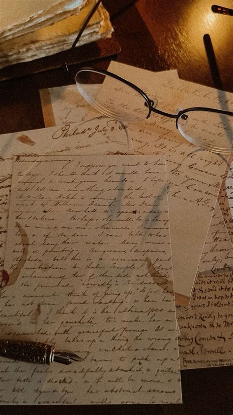 Dark Academia Cursive Handwritten Letters Aesthetic Aesthetic Writing